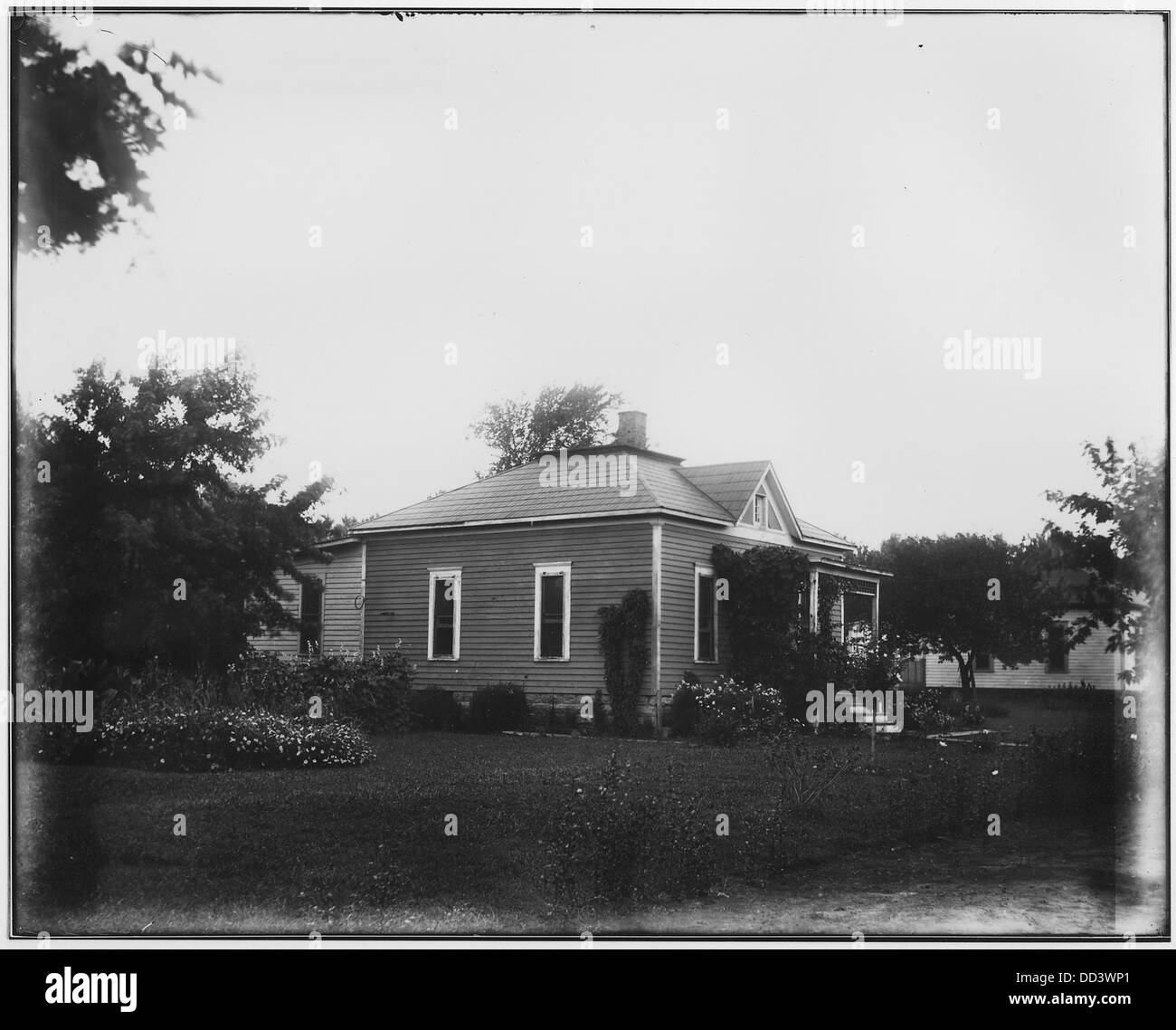 Historic domestic structure Black and White Stock Photos & Images - Alamy