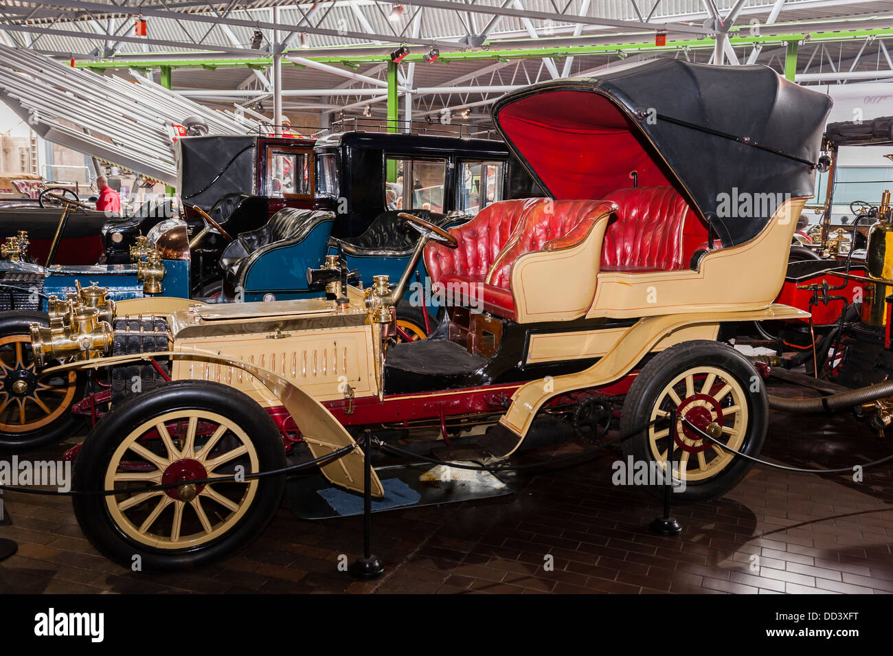 A De Dietrich 24HP car Inside the National Motor Museum at Beaulieu in ...