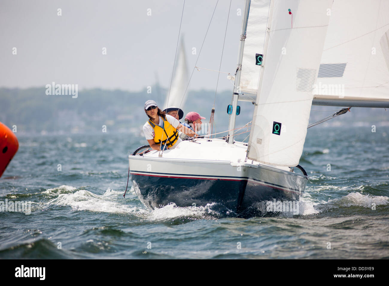 Dinghy racing hi-res stock photography and images - Alamy