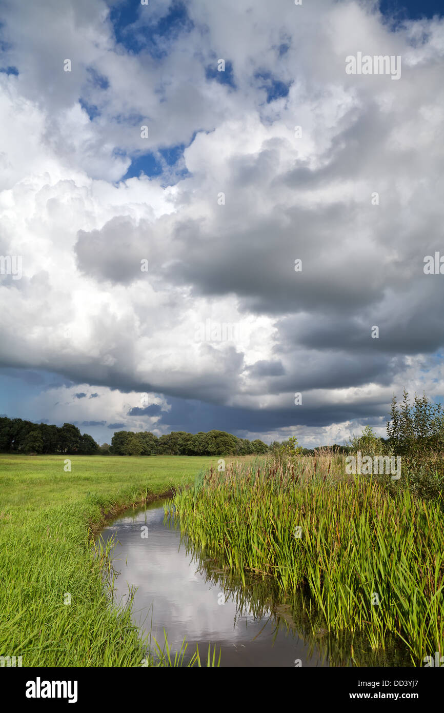 Storm clouds over river hi-res stock photography and images - Alamy