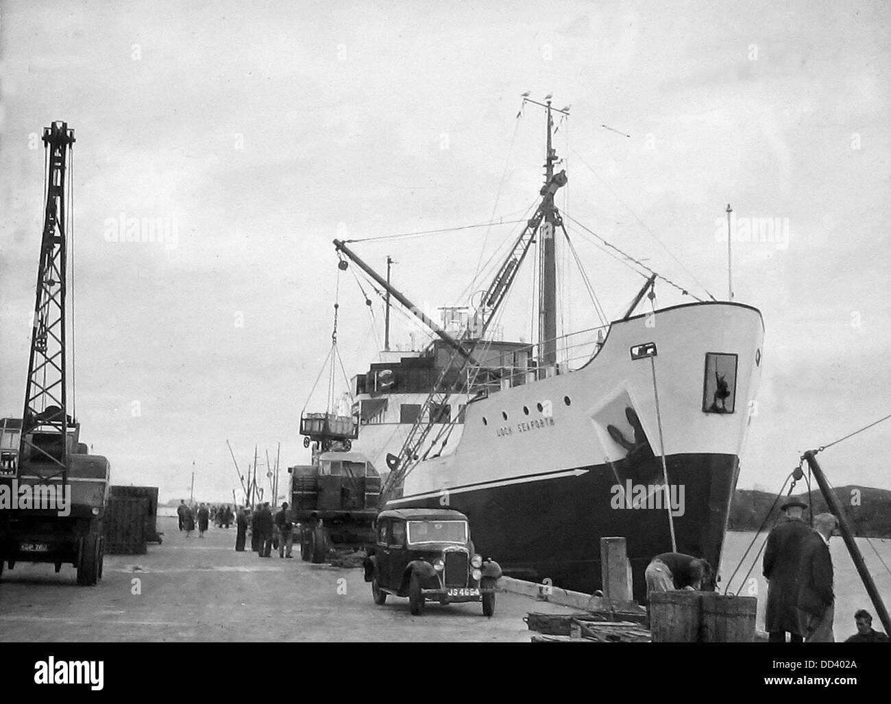 Caledonian MacBrayne ship Loch Seaforth in the 1940s Stock Photo - Alamy