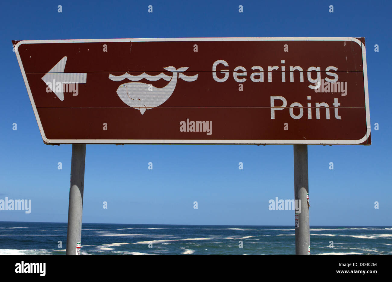 Whale sign hermanus south africa hi-res stock photography and images ...