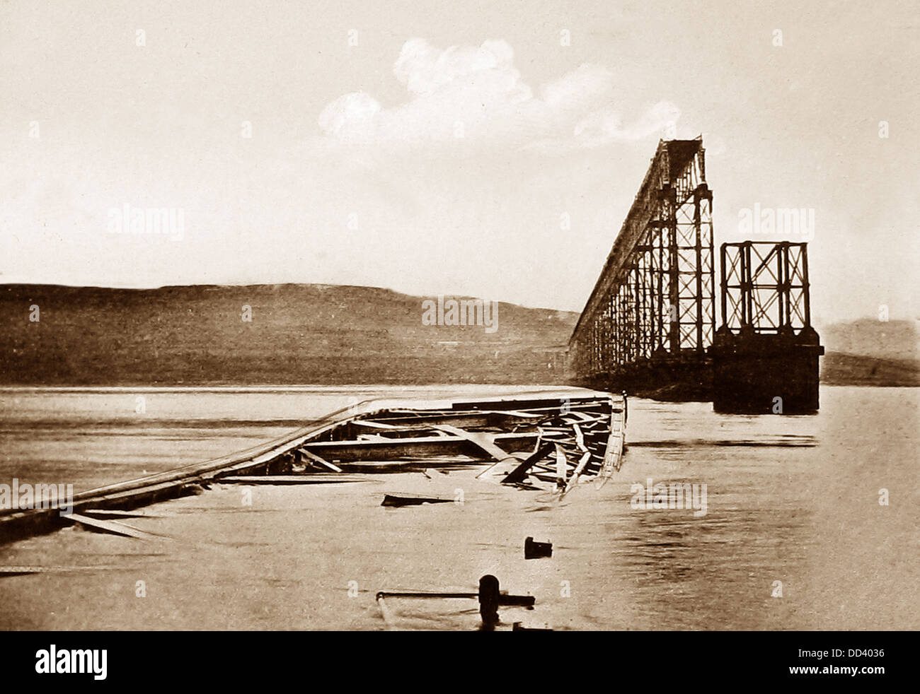 Tay Bridge Disaster Victorian period Stock Photo - Alamy