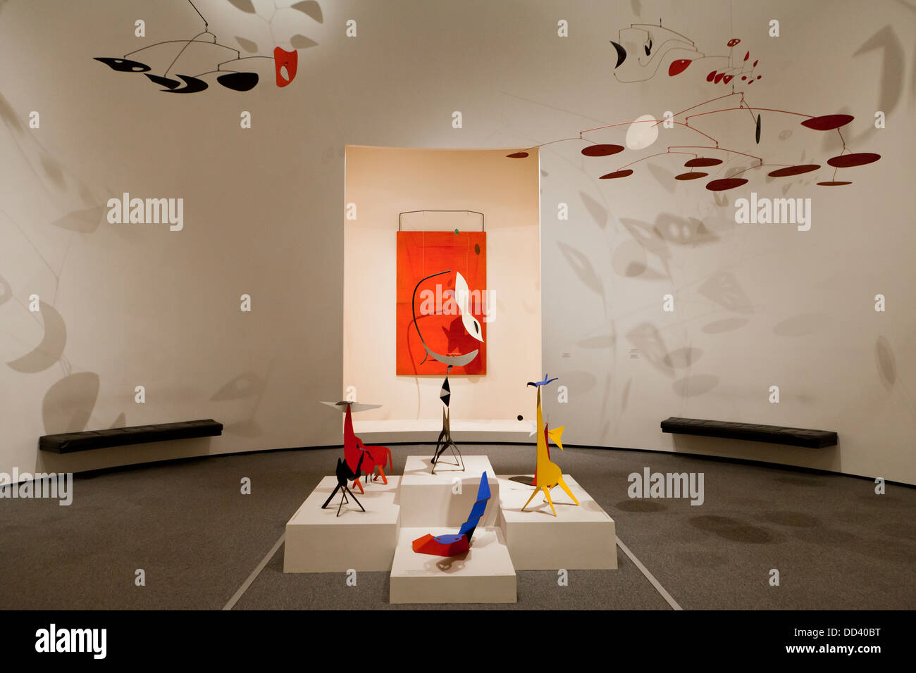 Alexander Calder exhibit - USA Stock Photo - Alamy