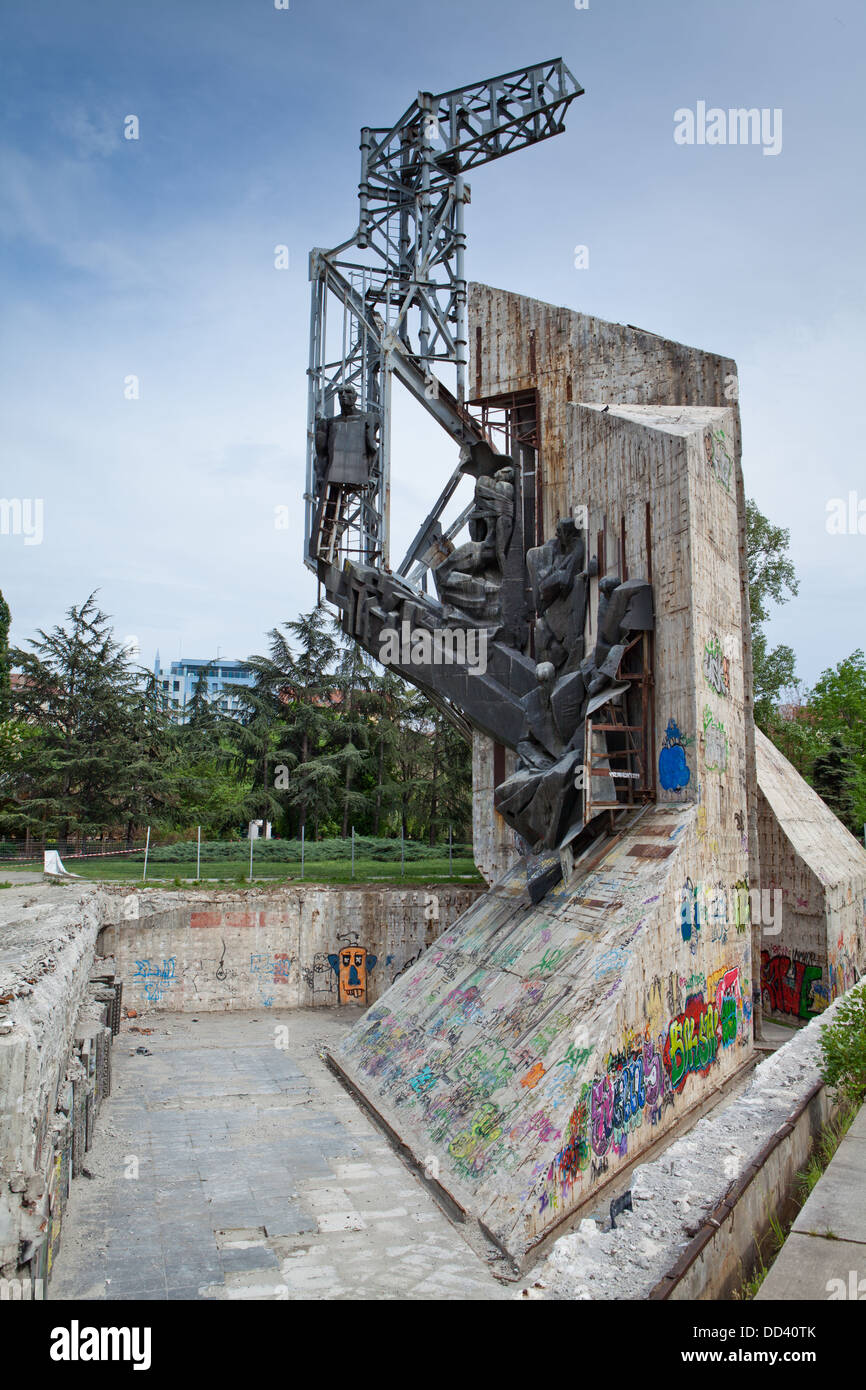 1300 years Bulgaria monument in the capital city of Sofia, Bulgaria ...