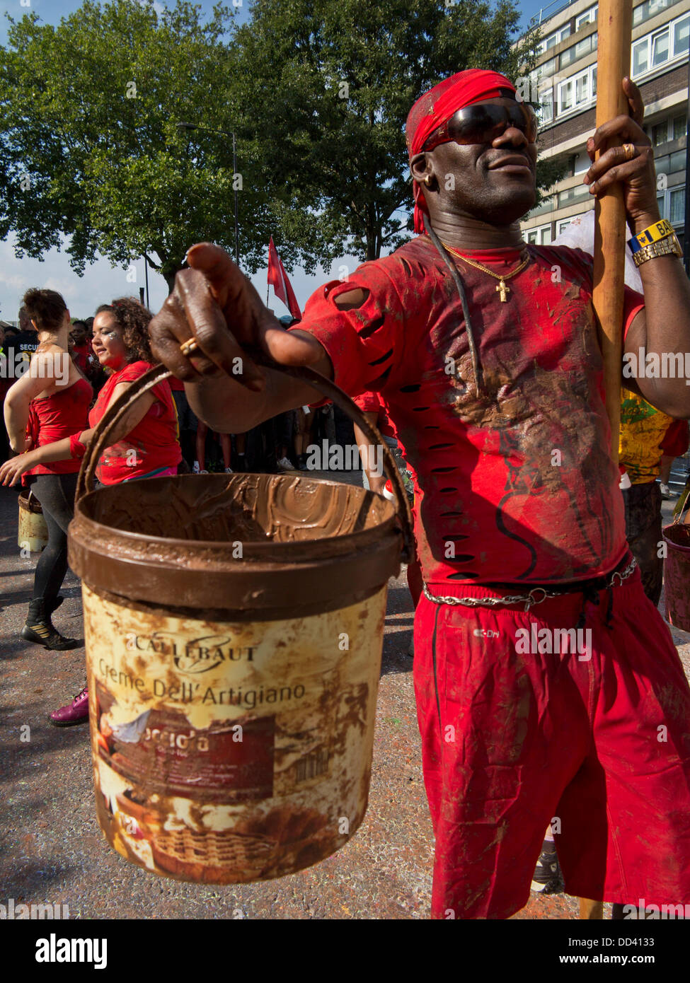 London, UK. 25th Aug, 2013. Revellers at Notting Hill Carnival Credit ...