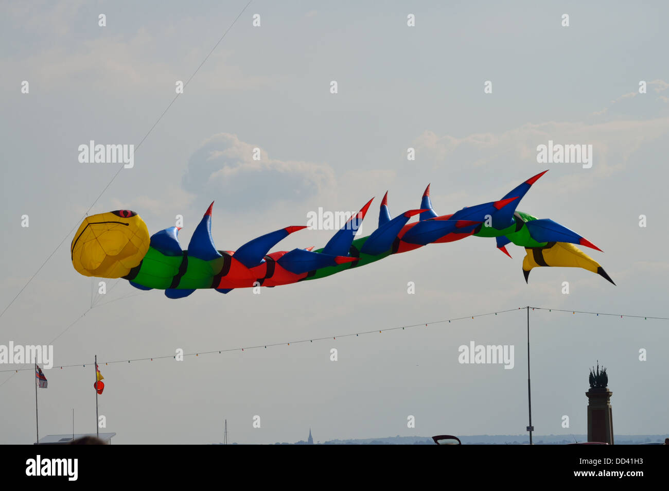 a caterpillar kite Stock Photo - Alamy