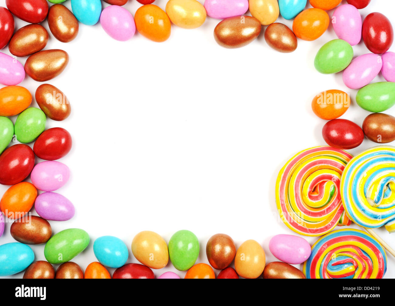 Food border hi-res stock photography and images - Alamy