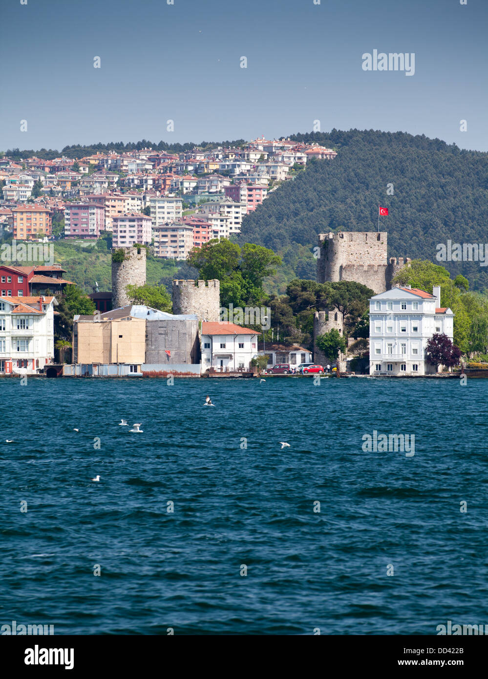 The Bosporus straight coastline in Istanbul, Turkey Stock Photo - Alamy