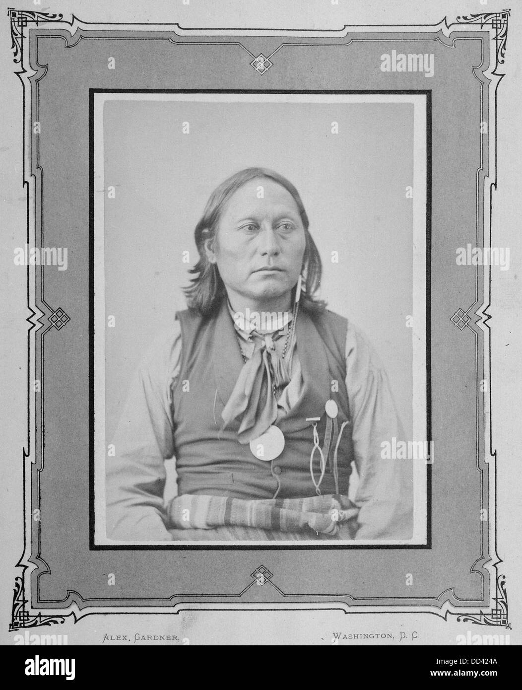 This image showcases a Kiowa Native American individual titled 'Son of ...