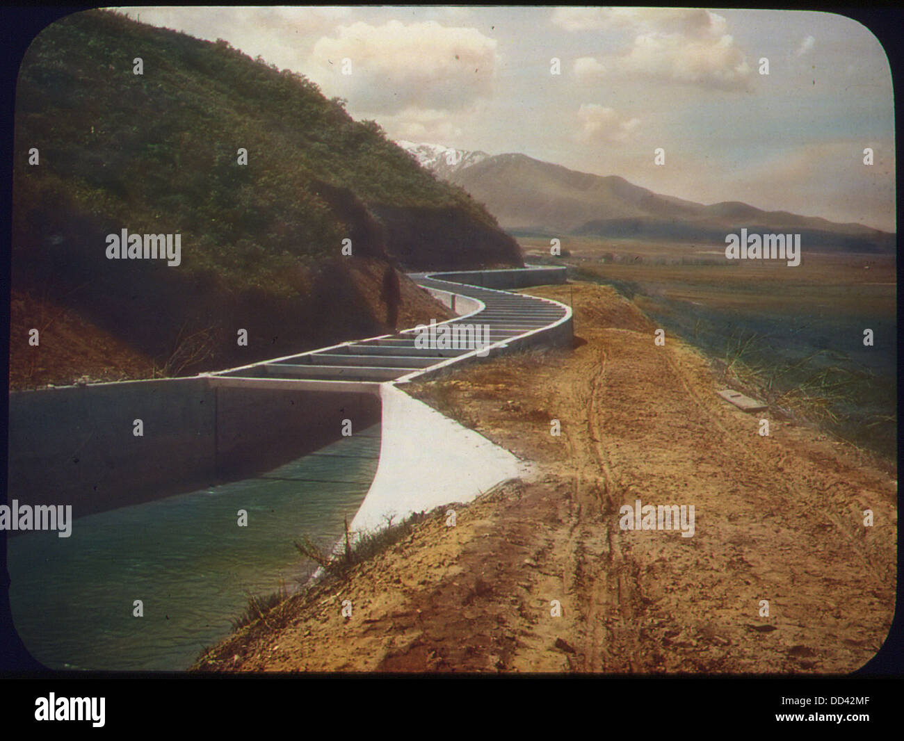 This image shows the S curve section of the High Line Canal in the ...