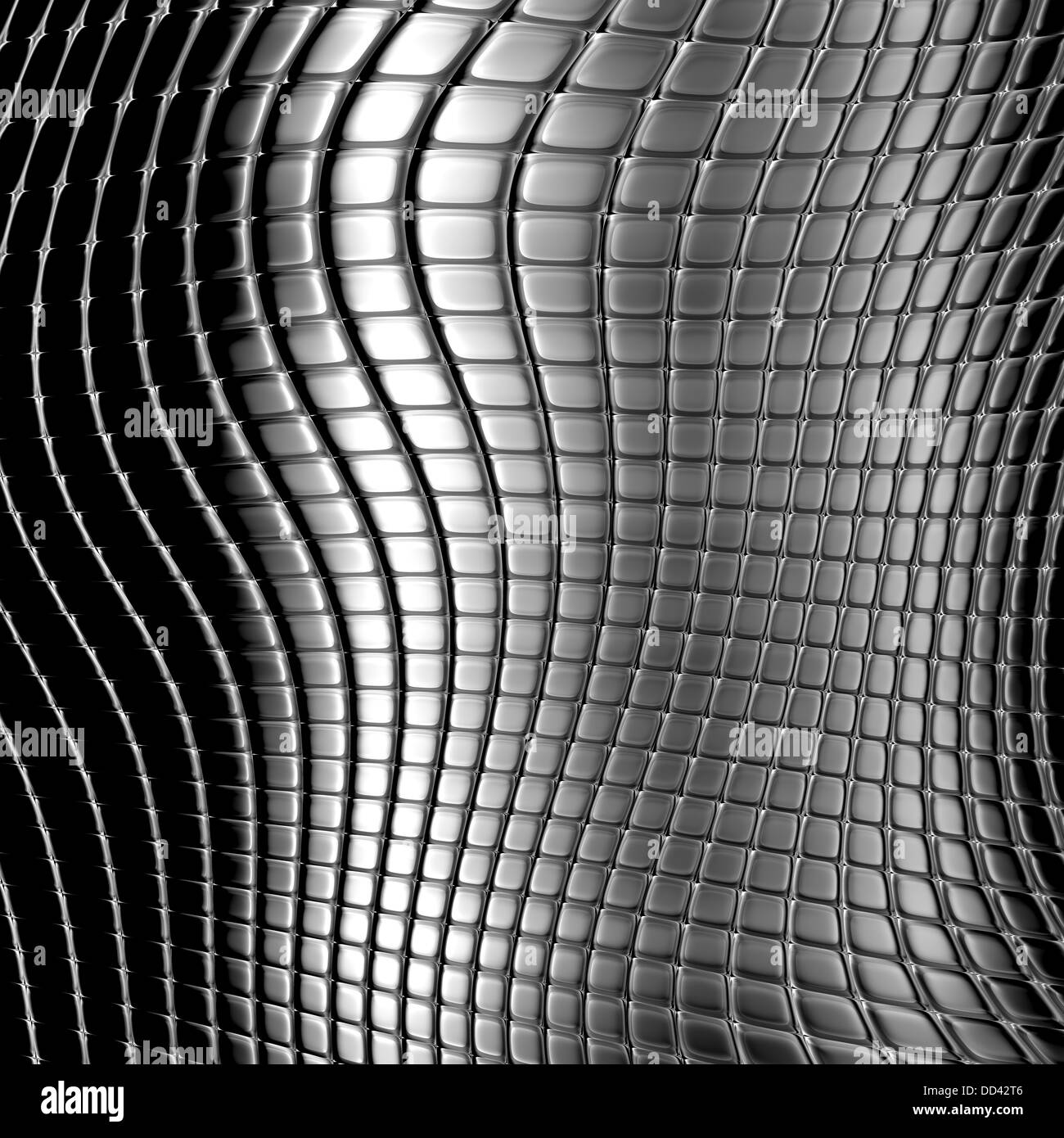 Dark metal checked pattern background Stock Photo - Alamy