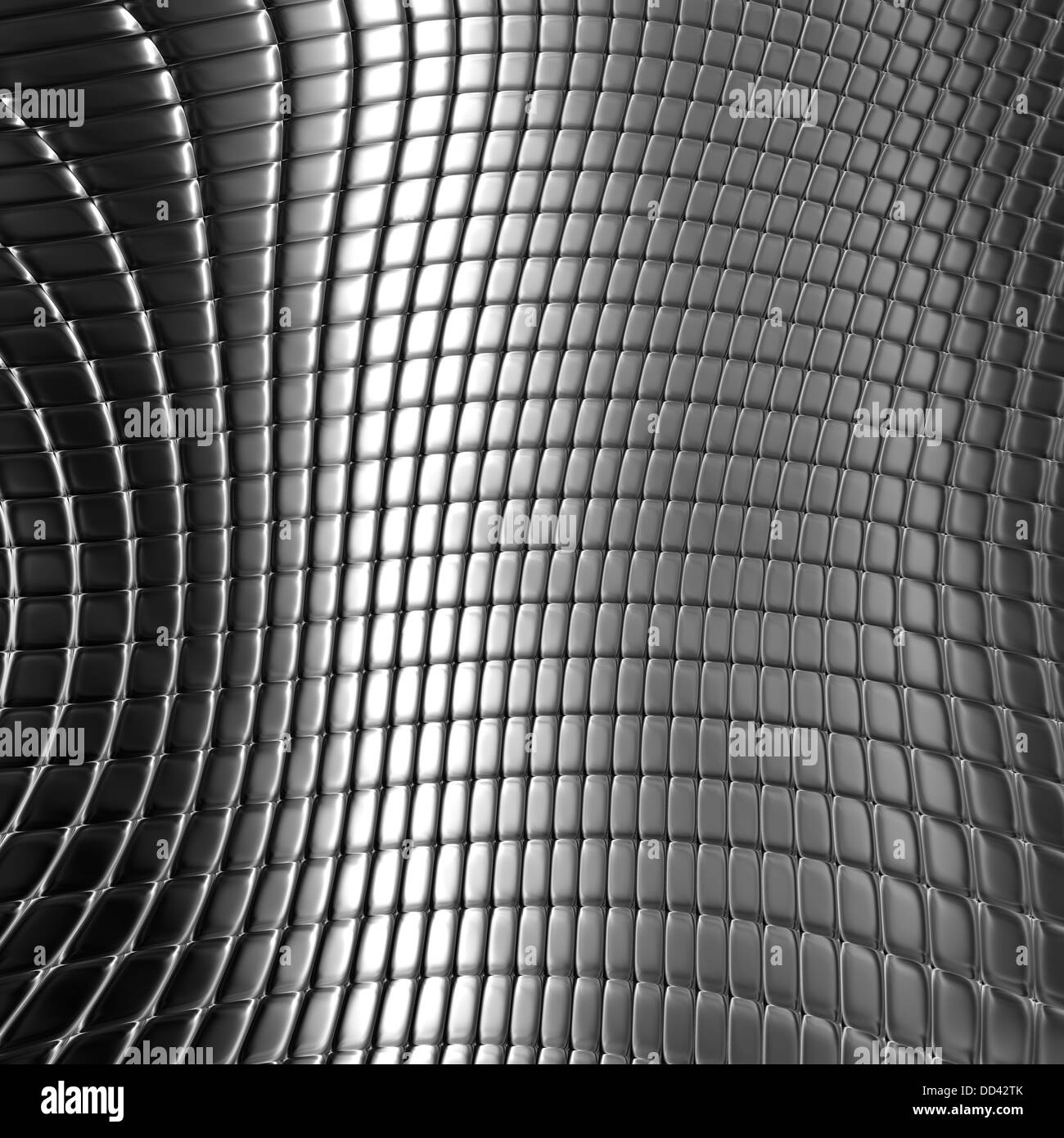 Dark metal checked pattern background Stock Photo - Alamy