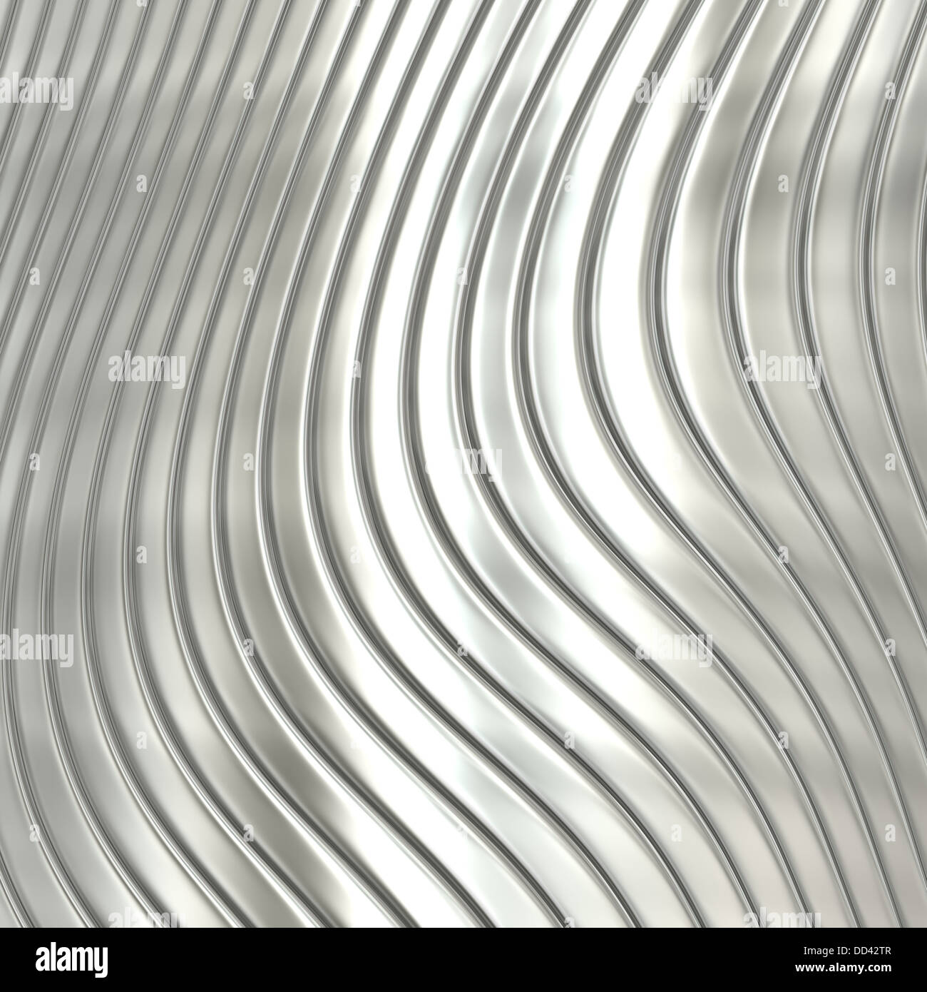 Aluminum silver stripe pattern background Stock Photo - Alamy