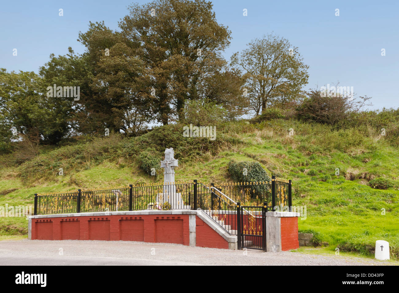 Roadside Memorial At Ambush Site Where Michael Collins Was Killed On ...