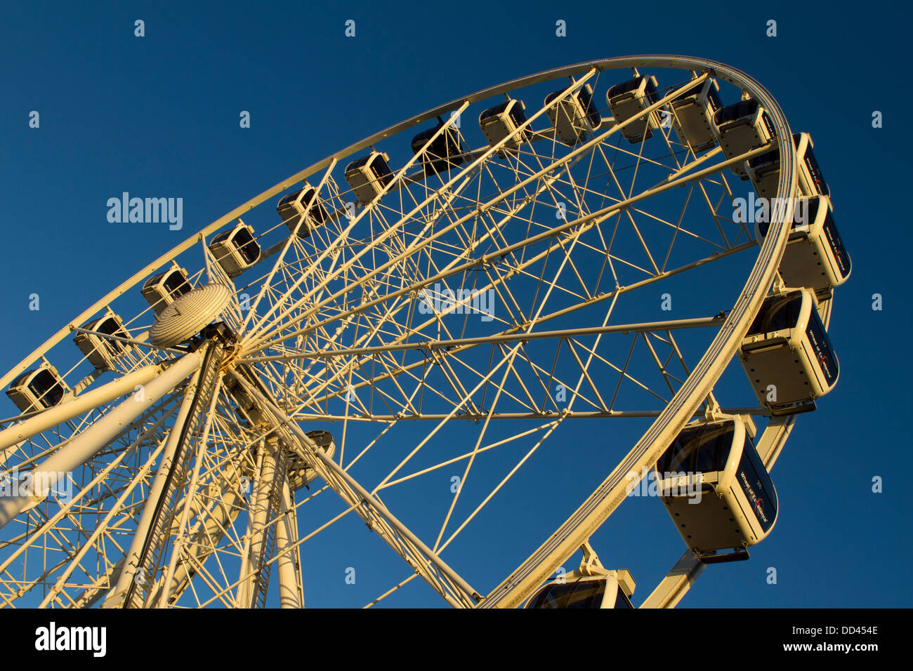 Big wheel at dawn Stock Photo - Alamy