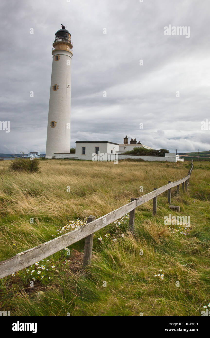 Barns Ness Lighthouse; Lothian, Scotland Stock Photo - Alamy