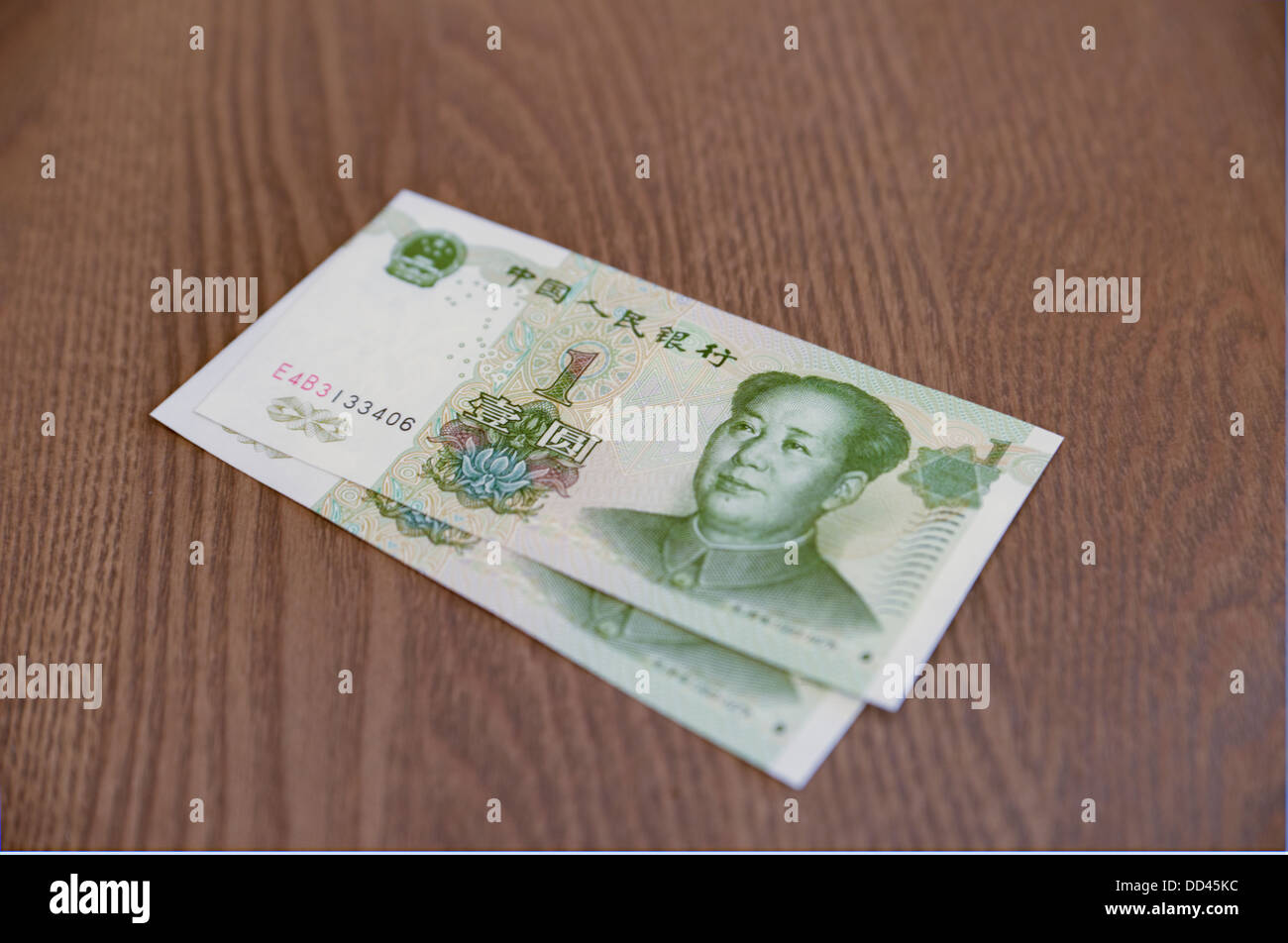 Chinese 1 Yuan Note; Kunming, Yunnan, China Stock Photo - Alamy
