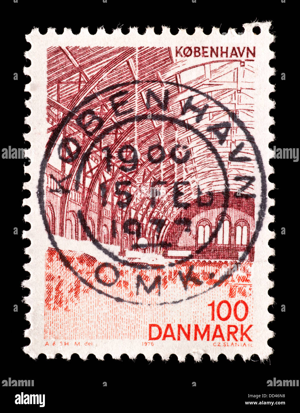 Postage Stamp Denmark High Resolution Stock Photography and Images - Alamy
