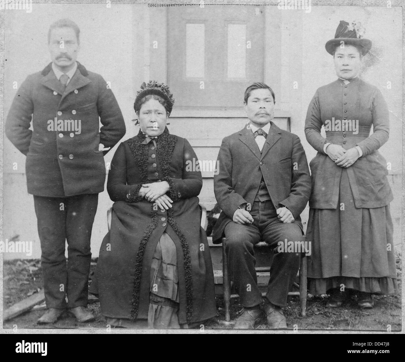 Two indian women in Black and White Stock Photos & Images - Alamy