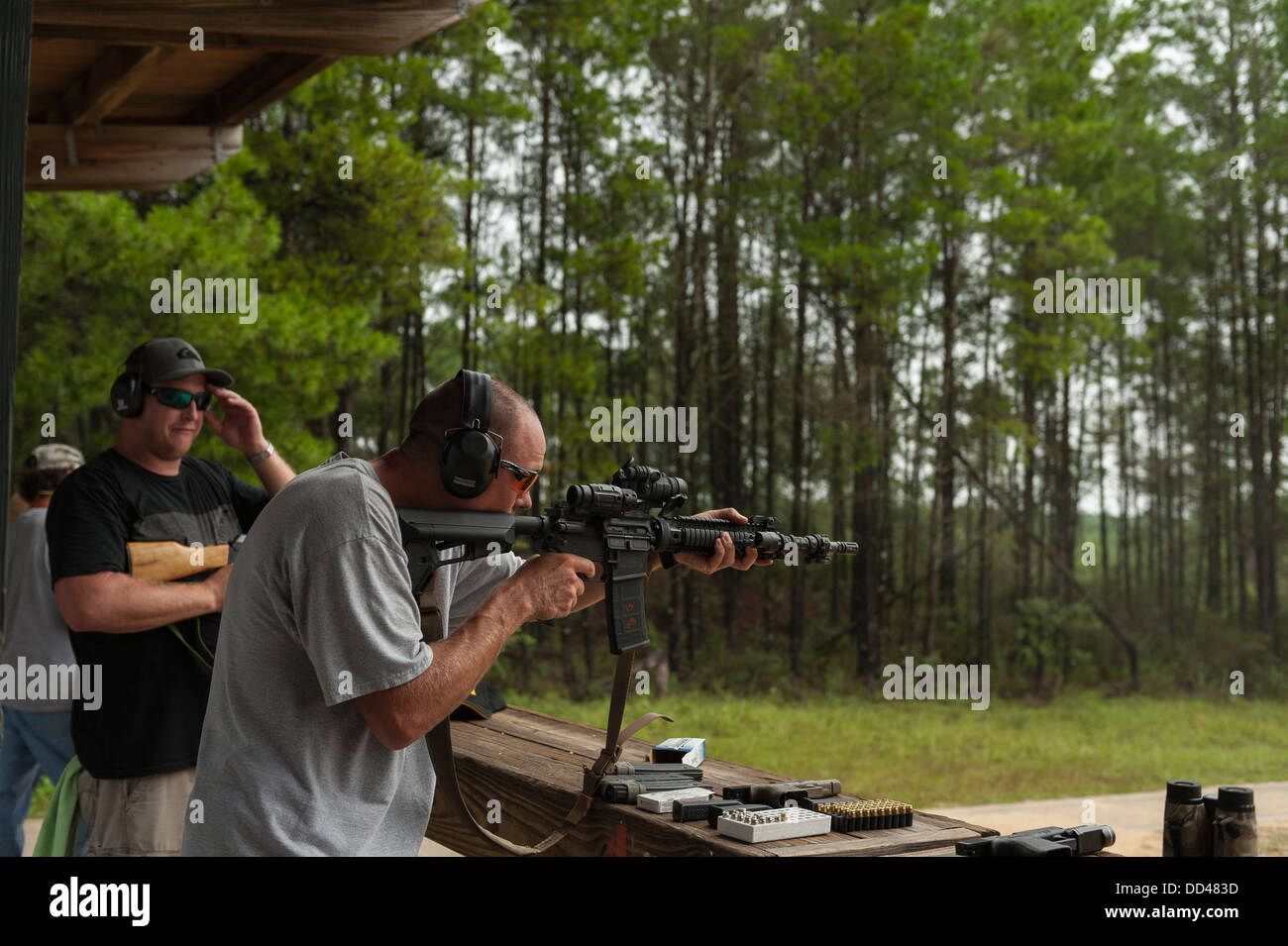 The Ocala National Forest Public Shooting Range on State Road 40 in ...