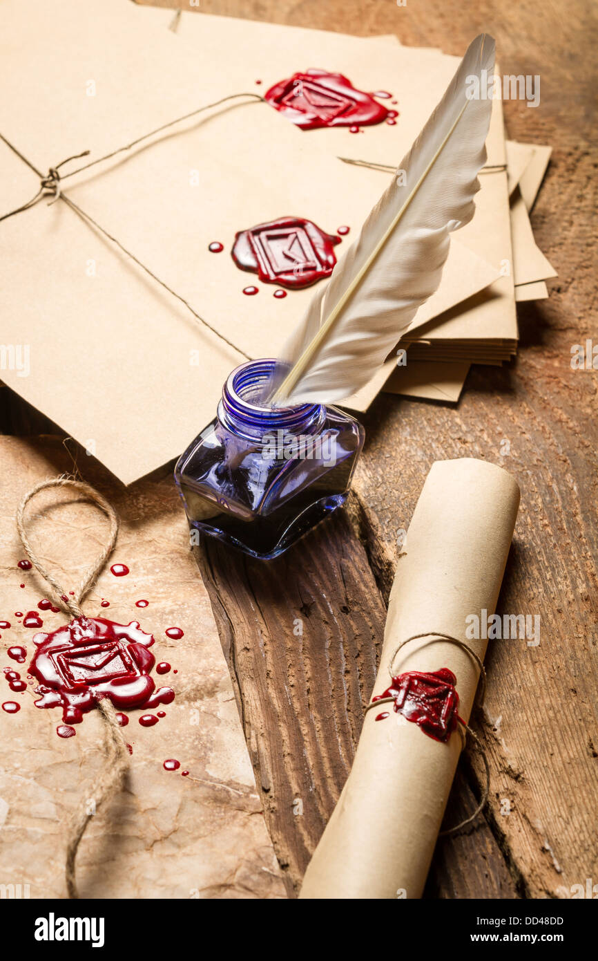 Handwriting letter envelope hi-res stock photography and images - Alamy