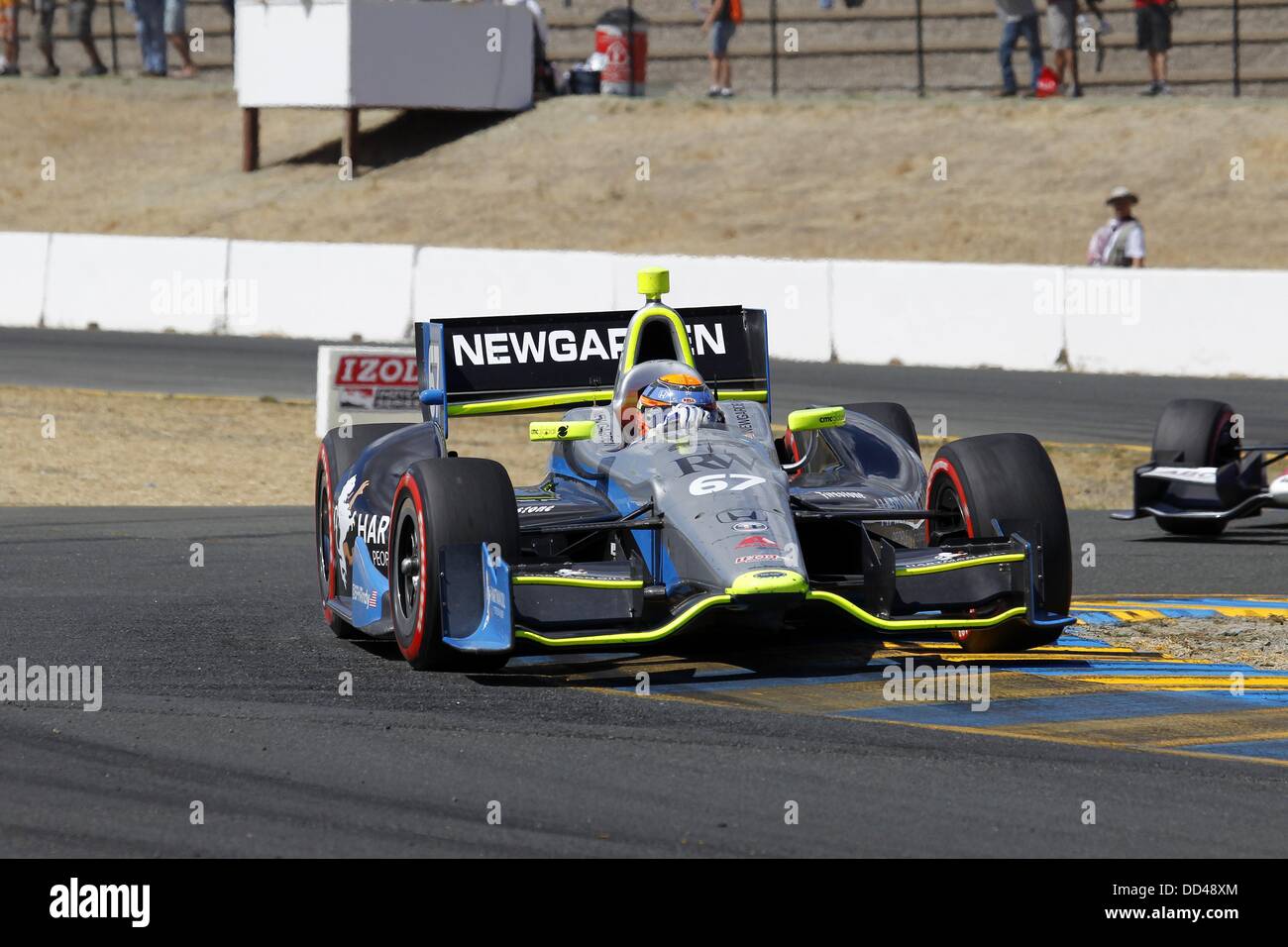 Sonoma, California, US. 25th Aug, 2013. IZOD Indycar Series, Go Pro ...