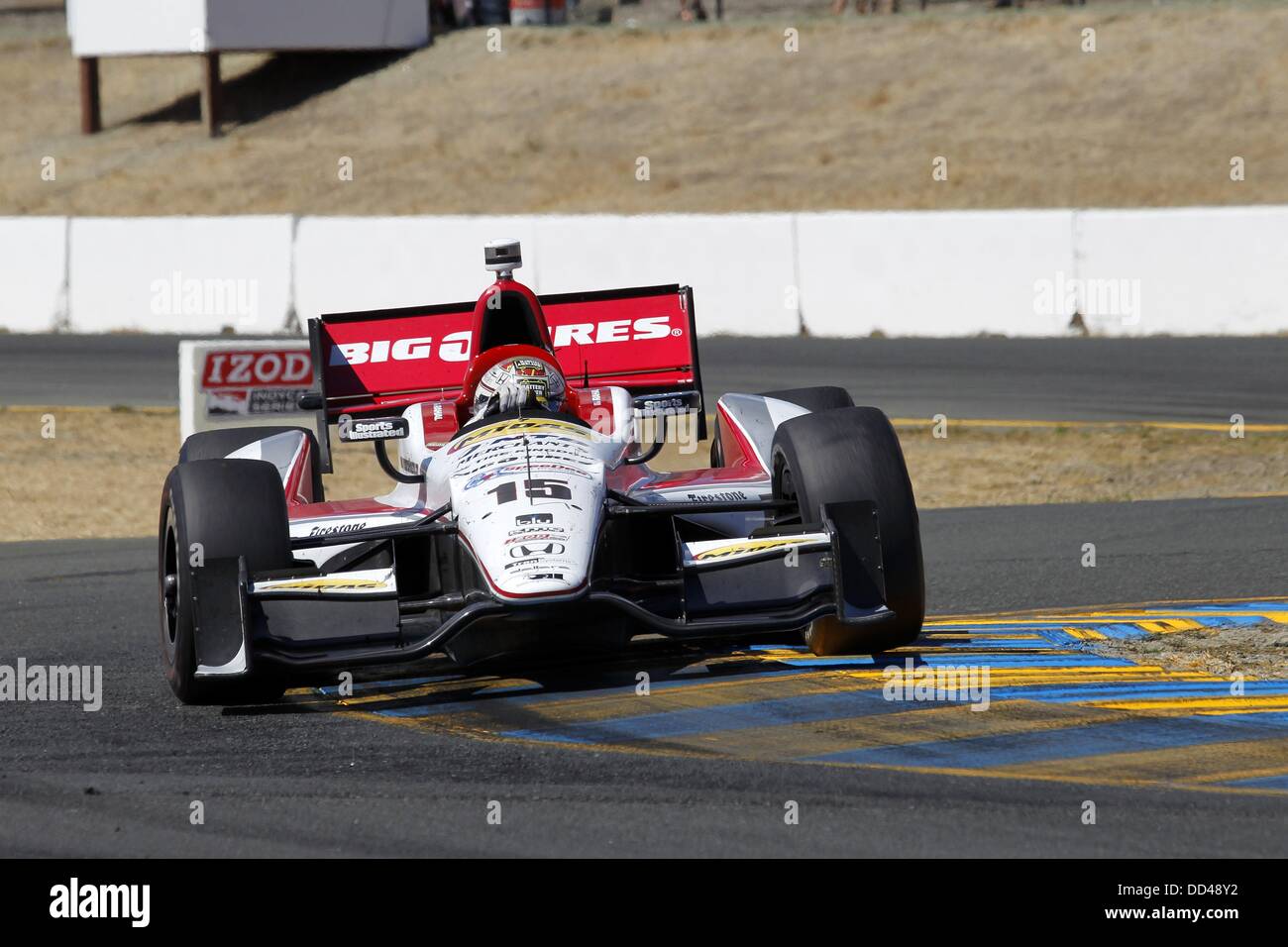 Sonoma, California, US. 25th Aug, 2013. IZOD Indycar Series, Go Pro ...