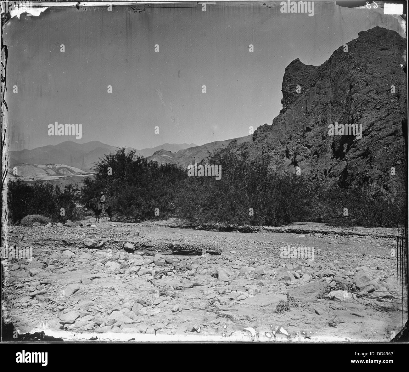 Death valley furnace creek Black and White Stock Photos & Images - Alamy