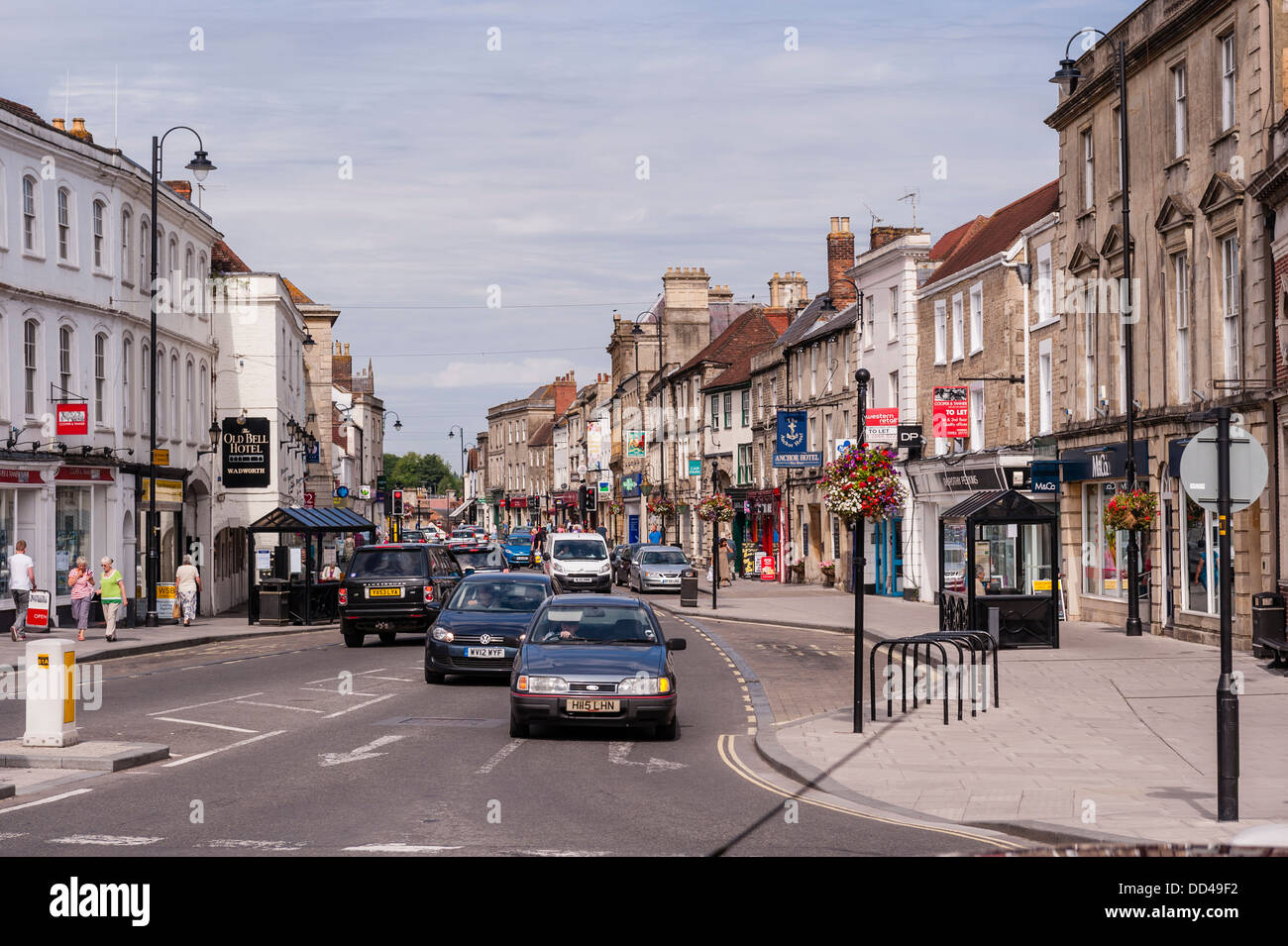 Warminster in Wiltshire , England , Britain , Uk Stock Photo - Alamy