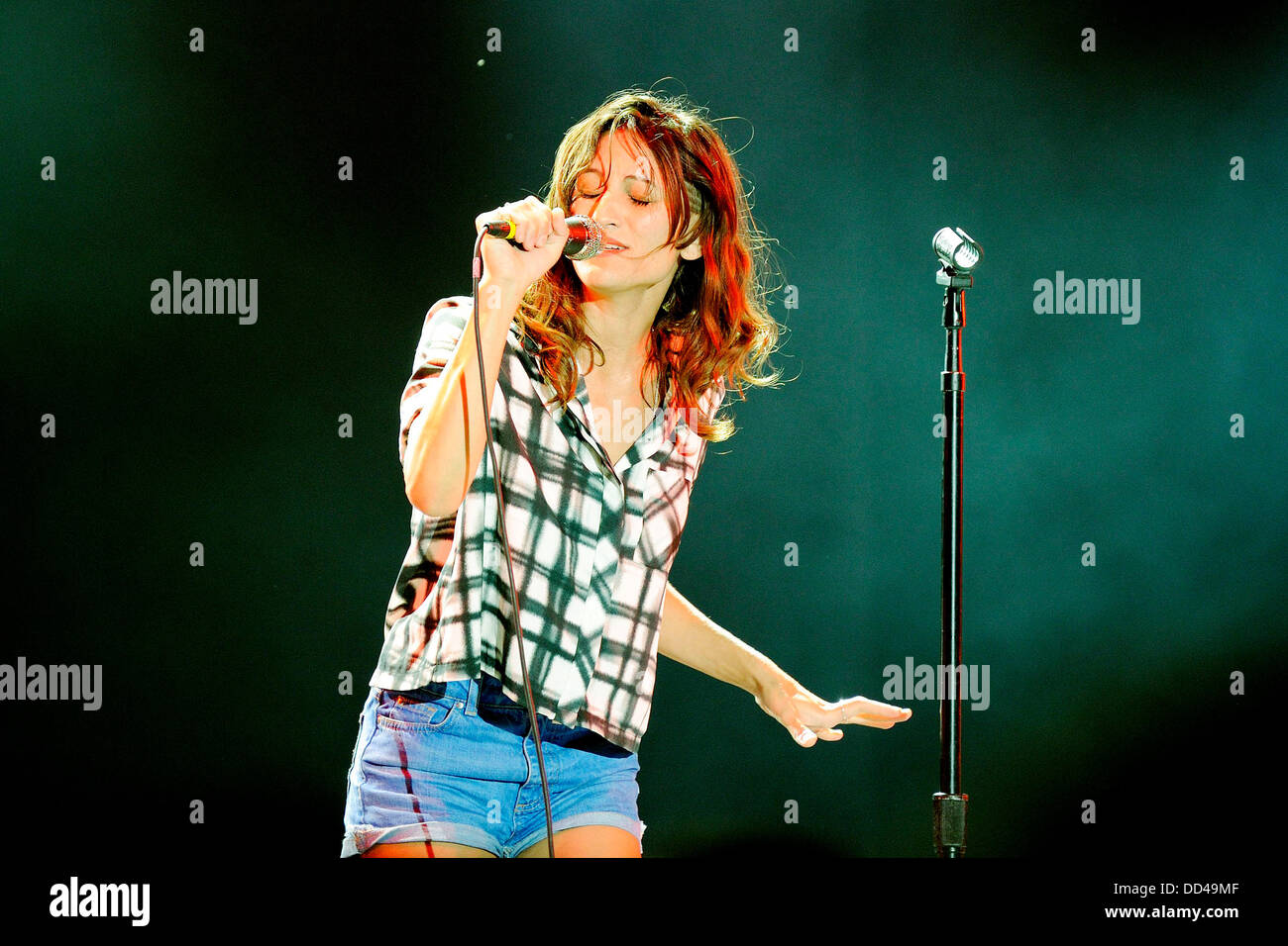 Toronto, Canada. 25th Aug 2013. Canadian electronic music band ...