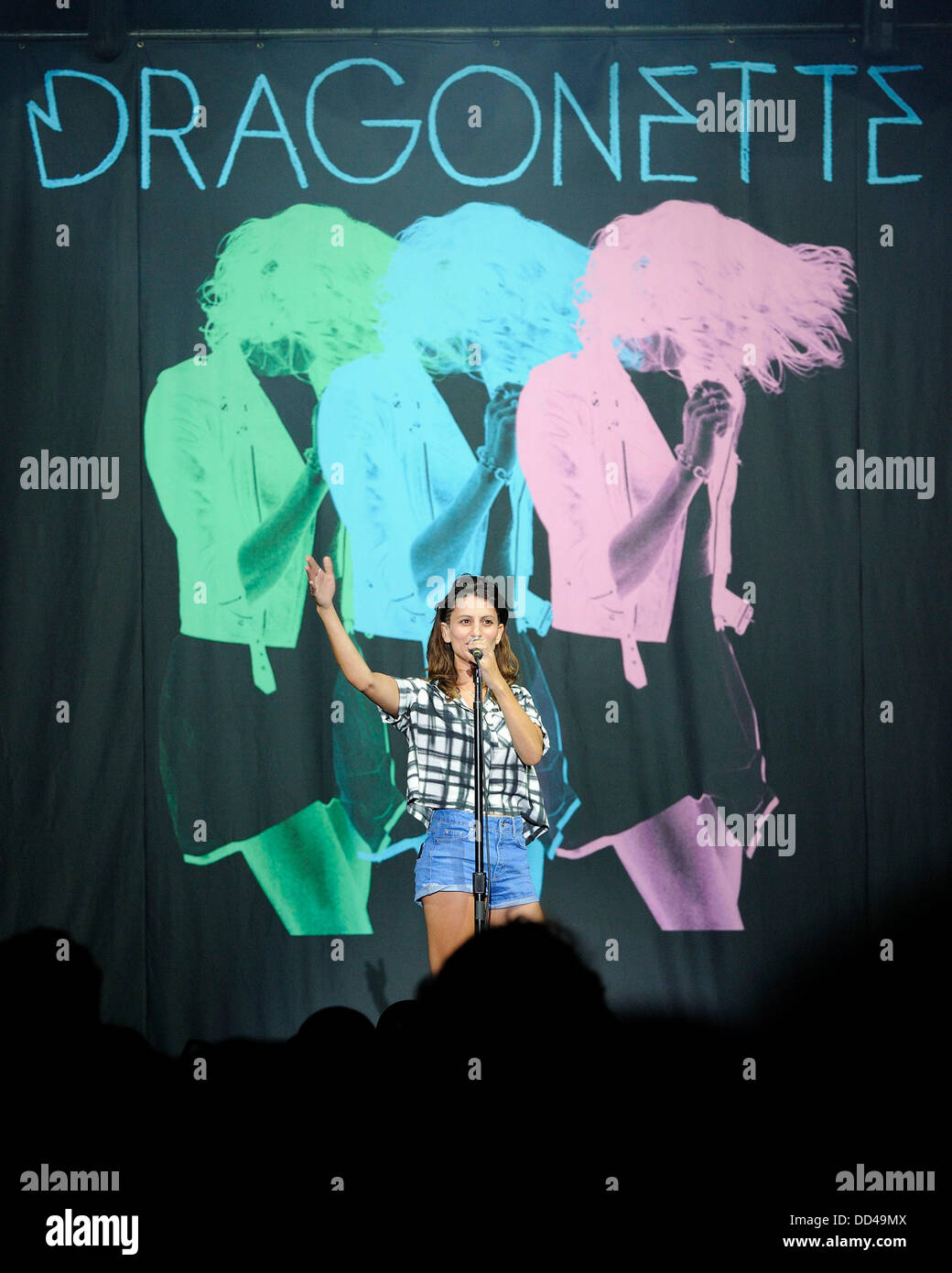 Toronto, Canada. 25th Aug 2013. Canadian electronic music band ...