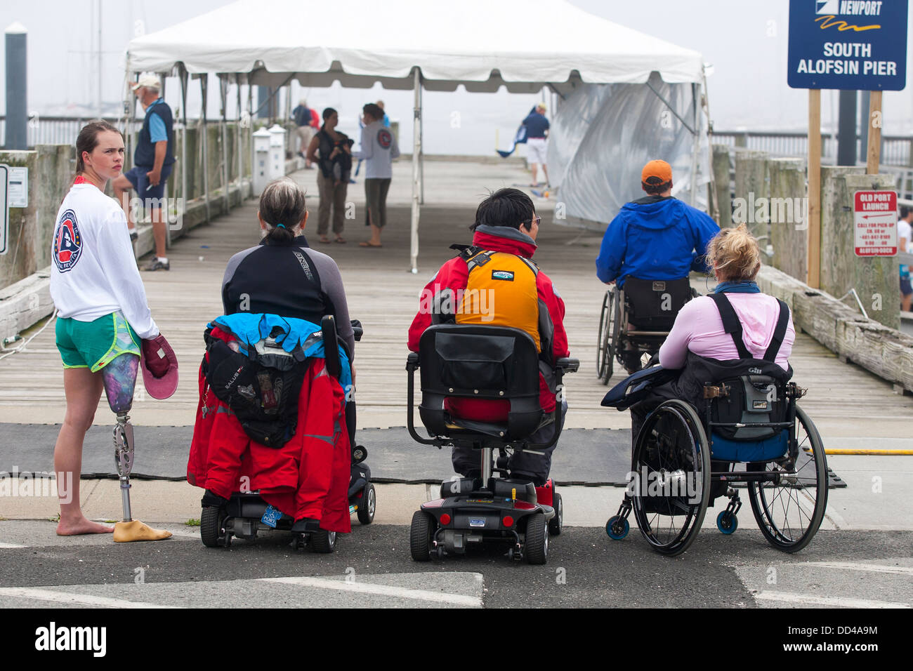 Disabled sailors hi-res stock photography and images - Alamy