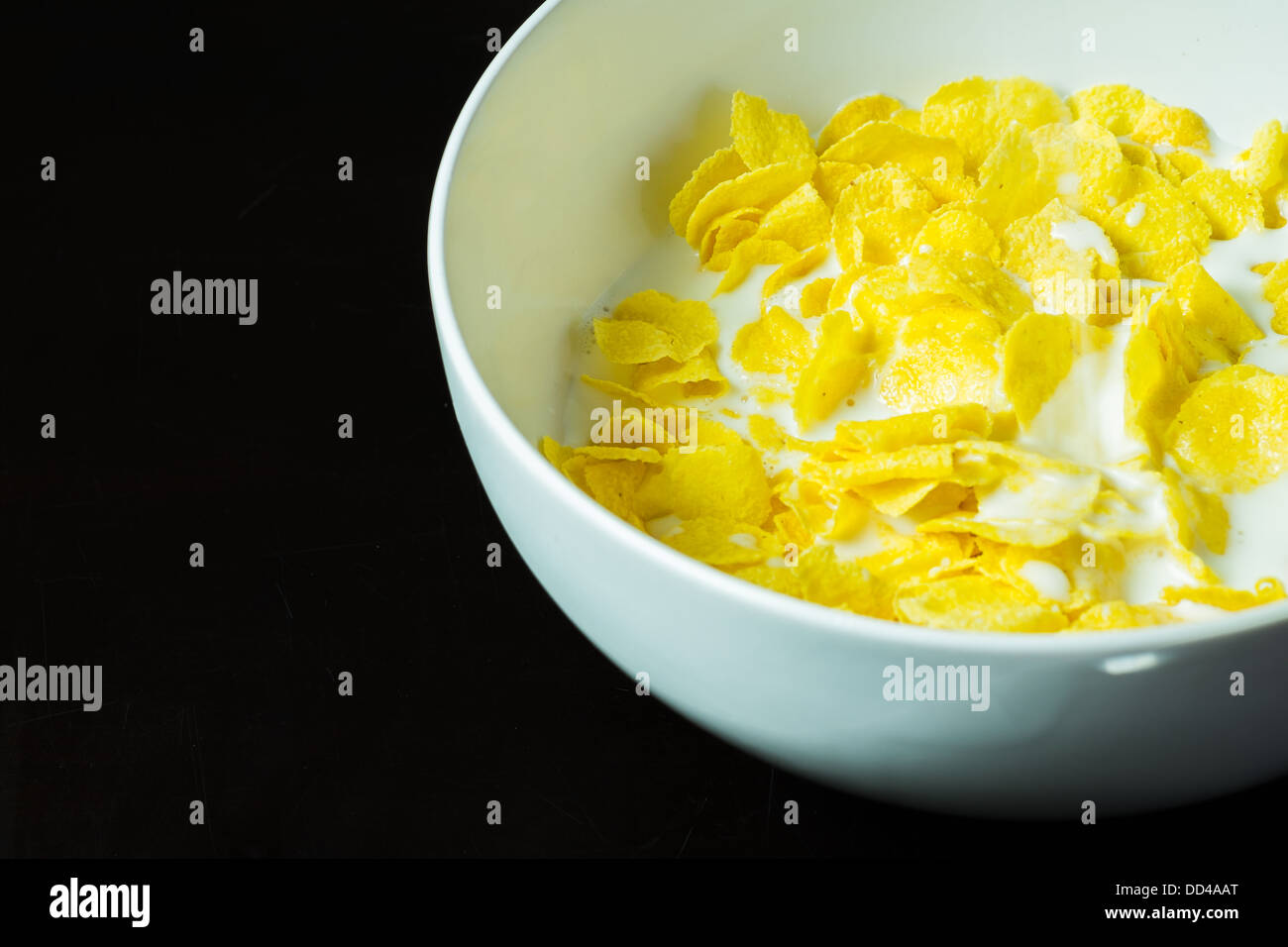 Cornflakes on the table hi-res stock photography and images - Alamy