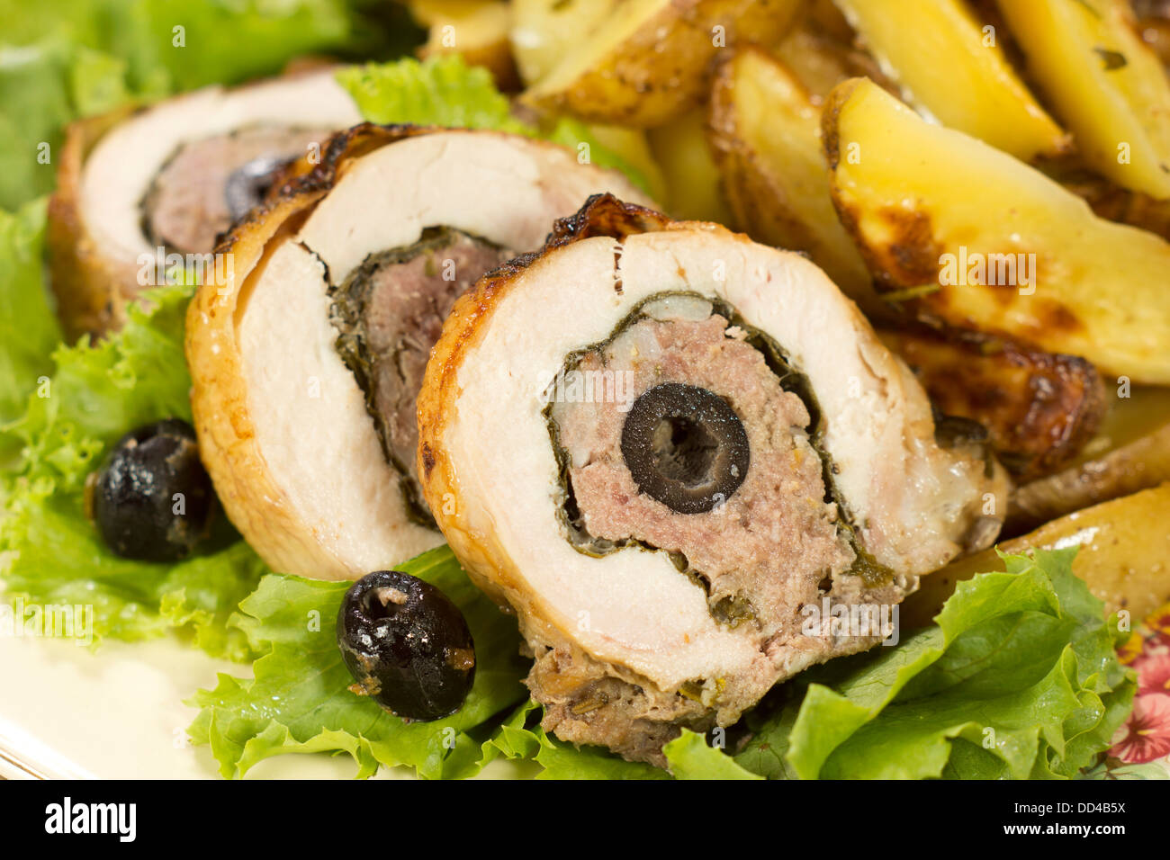 Sliced beef olives hi-res stock photography and images - Alamy