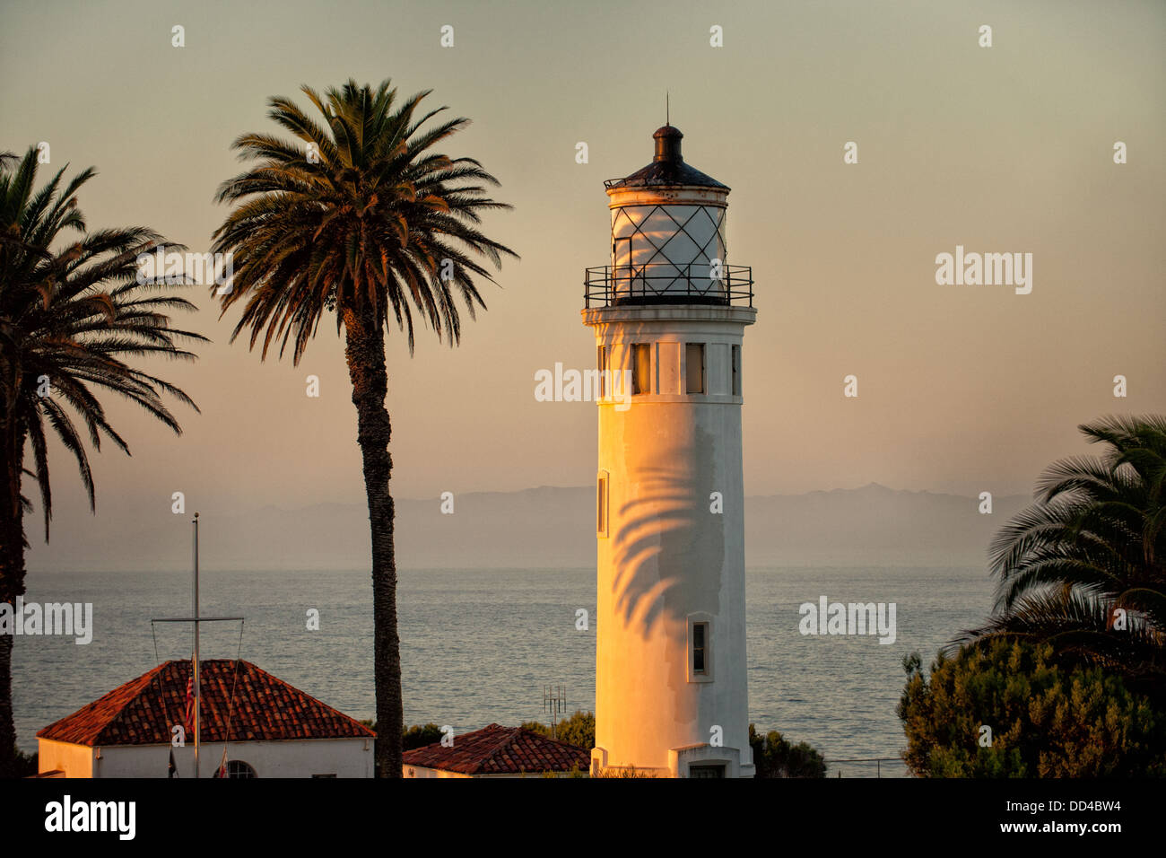 Point Vicente Lighthouse, Palos Verdes, Los Angeles Stock Photo - Alamy