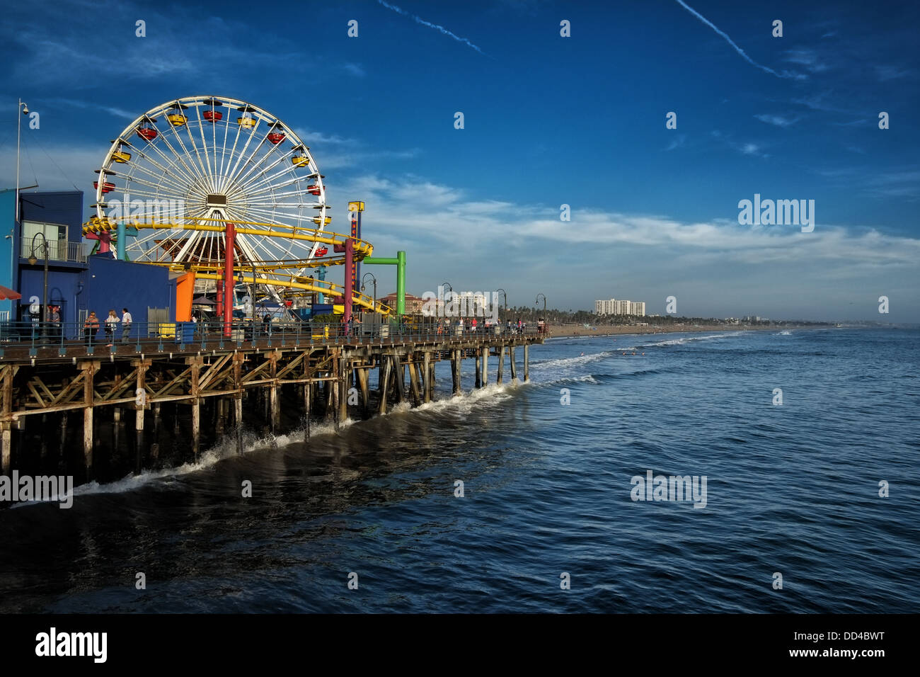 Santa Monica Ferris Wheel High Resolution Stock Photography and Images ...