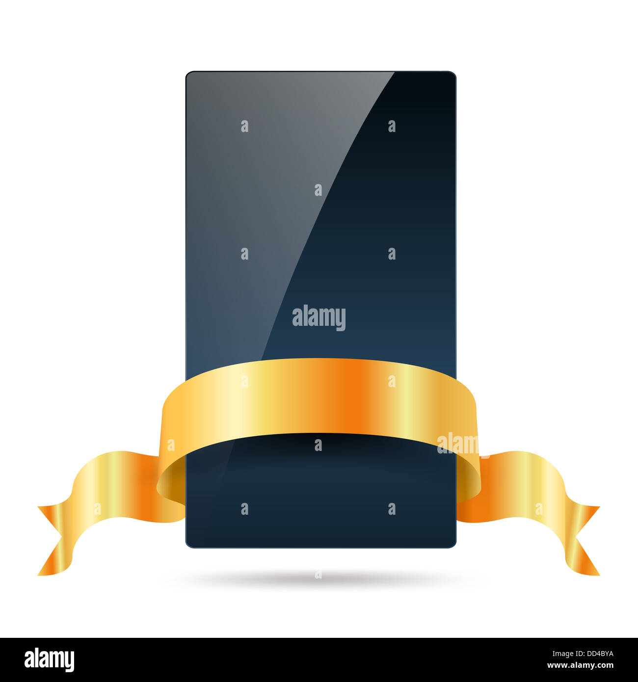 Dark blue ribbon hi-res stock photography and images - Alamy