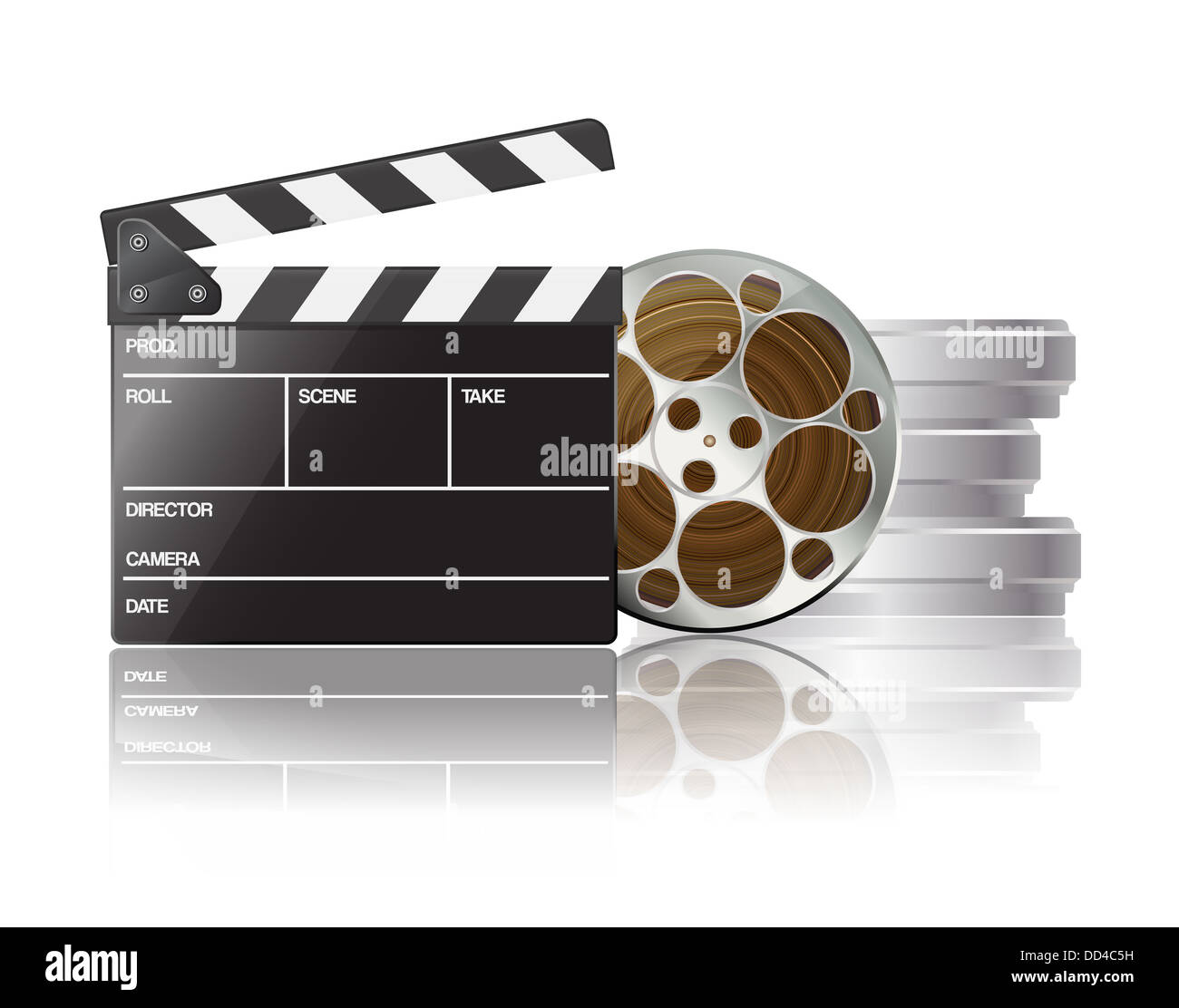 Clapper instrument Cut Out Stock Images & Pictures - Alamy