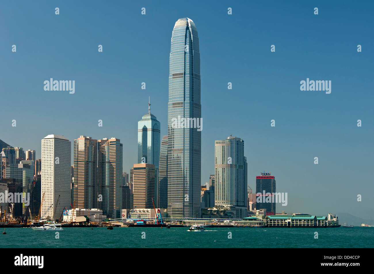 Skyscraper Two International Finance (2 IFC) and other high-rising ...