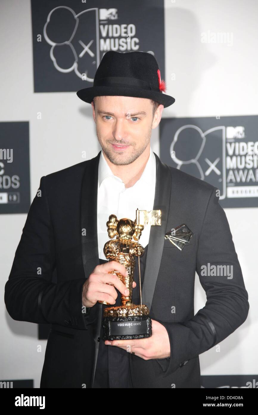 Brooklyn, New York, USA. 25th Aug, 2013. US singer Justin Timberlake ...