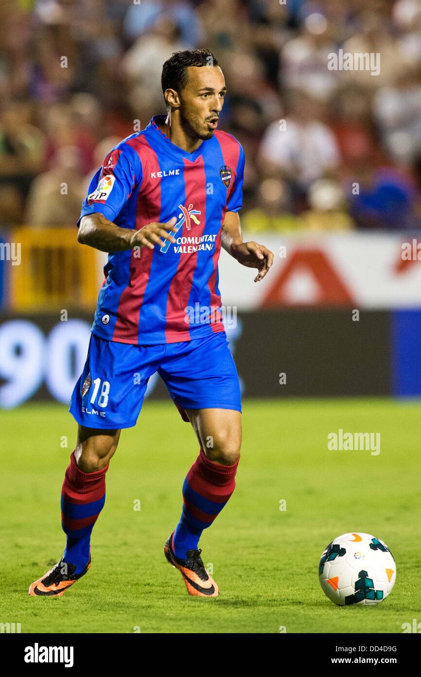Sergio Pinto (Levante), AUGUST 25, 2013 - Football / Soccer : Spanish ...