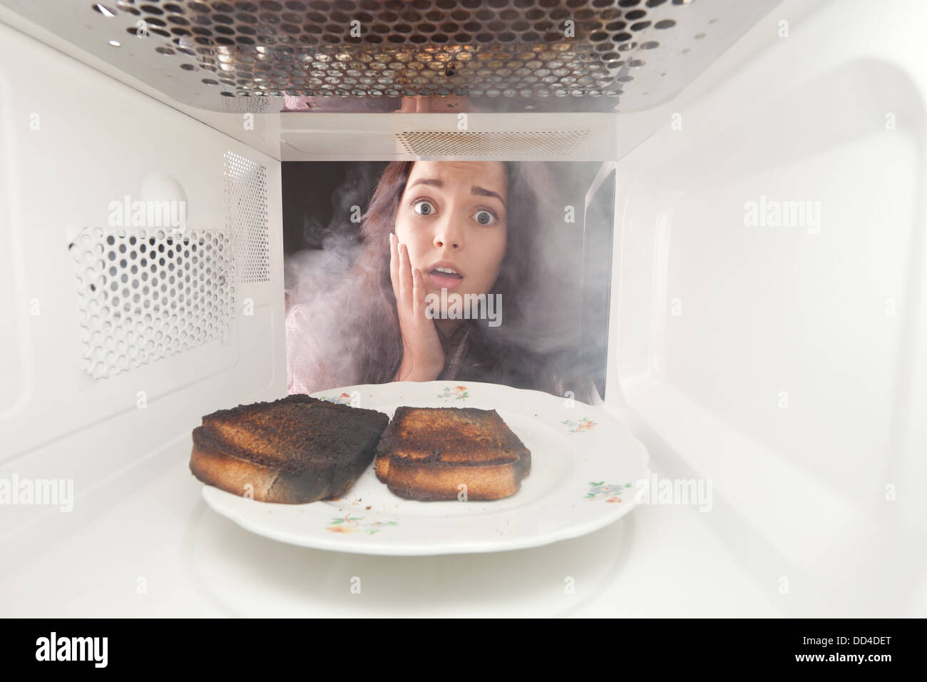 Microwave burn hi-res stock photography and images - Alamy