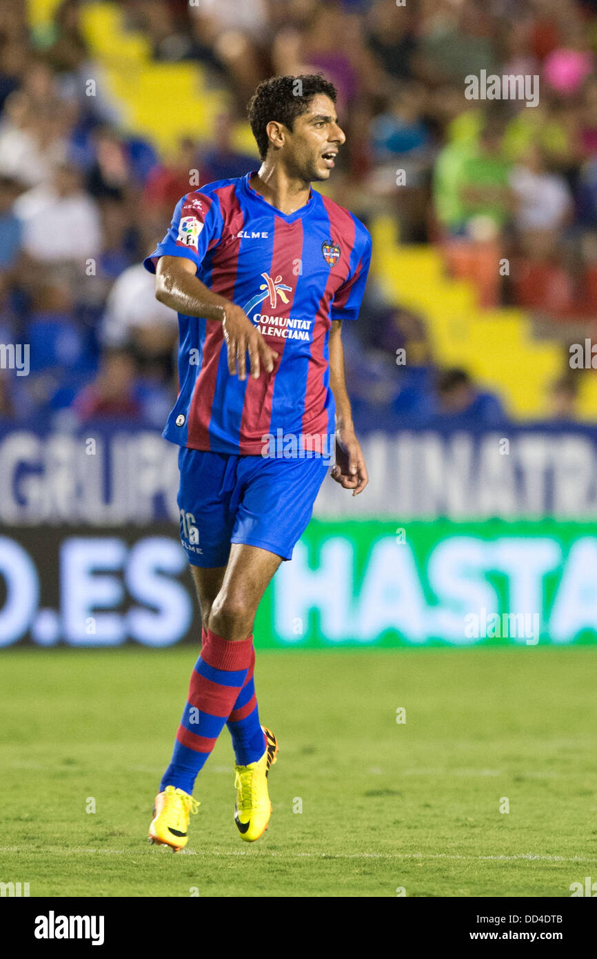 Issam El Adoua (Levante), AUGUST 25, 2013 - Football / Soccer : Spanish ...