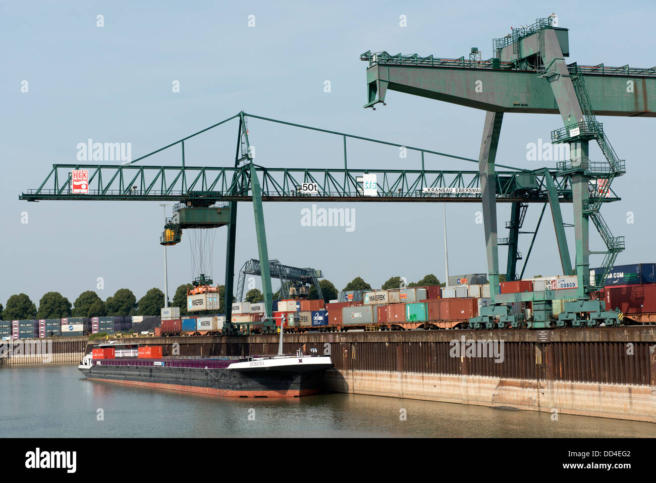 Inland german ports hi-res stock photography and images - Alamy