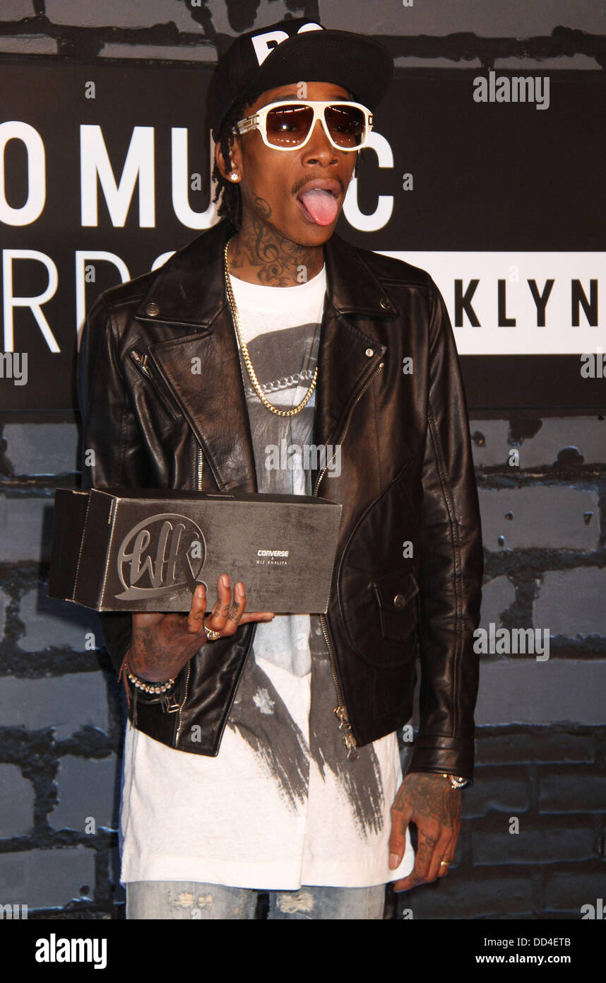 New York, New York, USA. 25th Aug, 2013. Rapper WIZ KHALIFA attends the ...