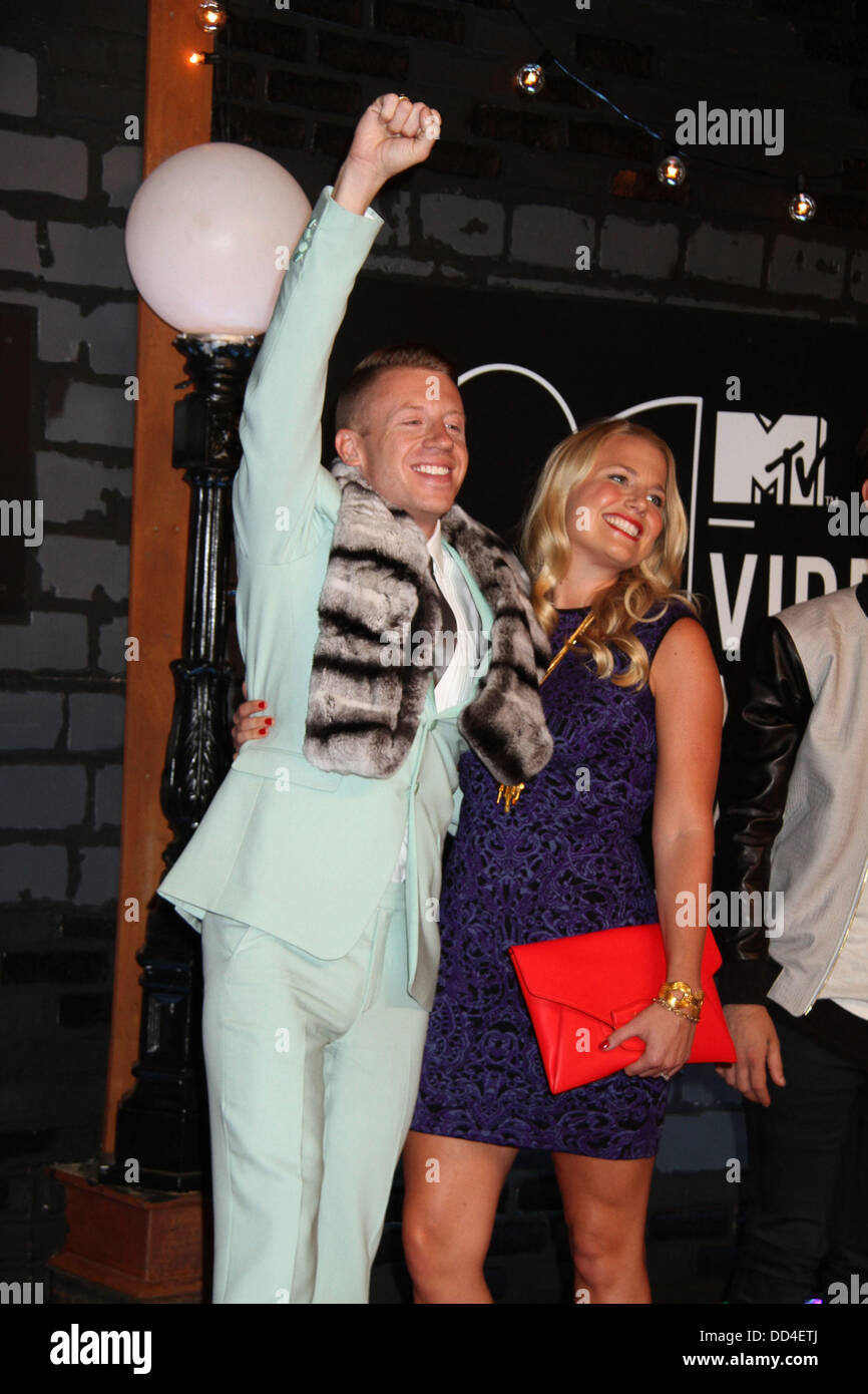 New York, New York, USA. 25th Aug, 2013. Rapper MACKLEMORE and TRICIA ...