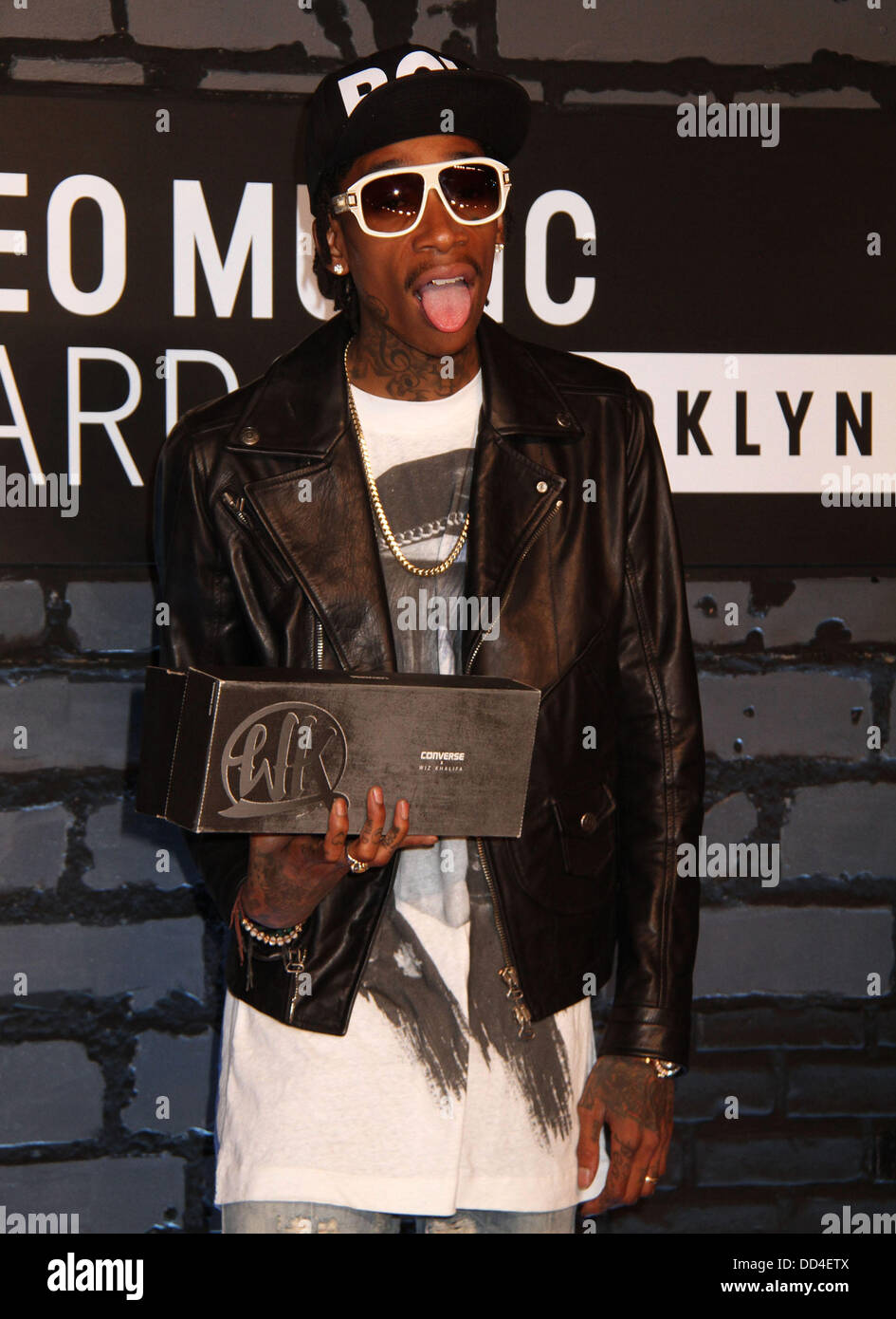 New York, New York, USA. 25th Aug, 2013. Rapper WIZ KHALIFA attends the ...