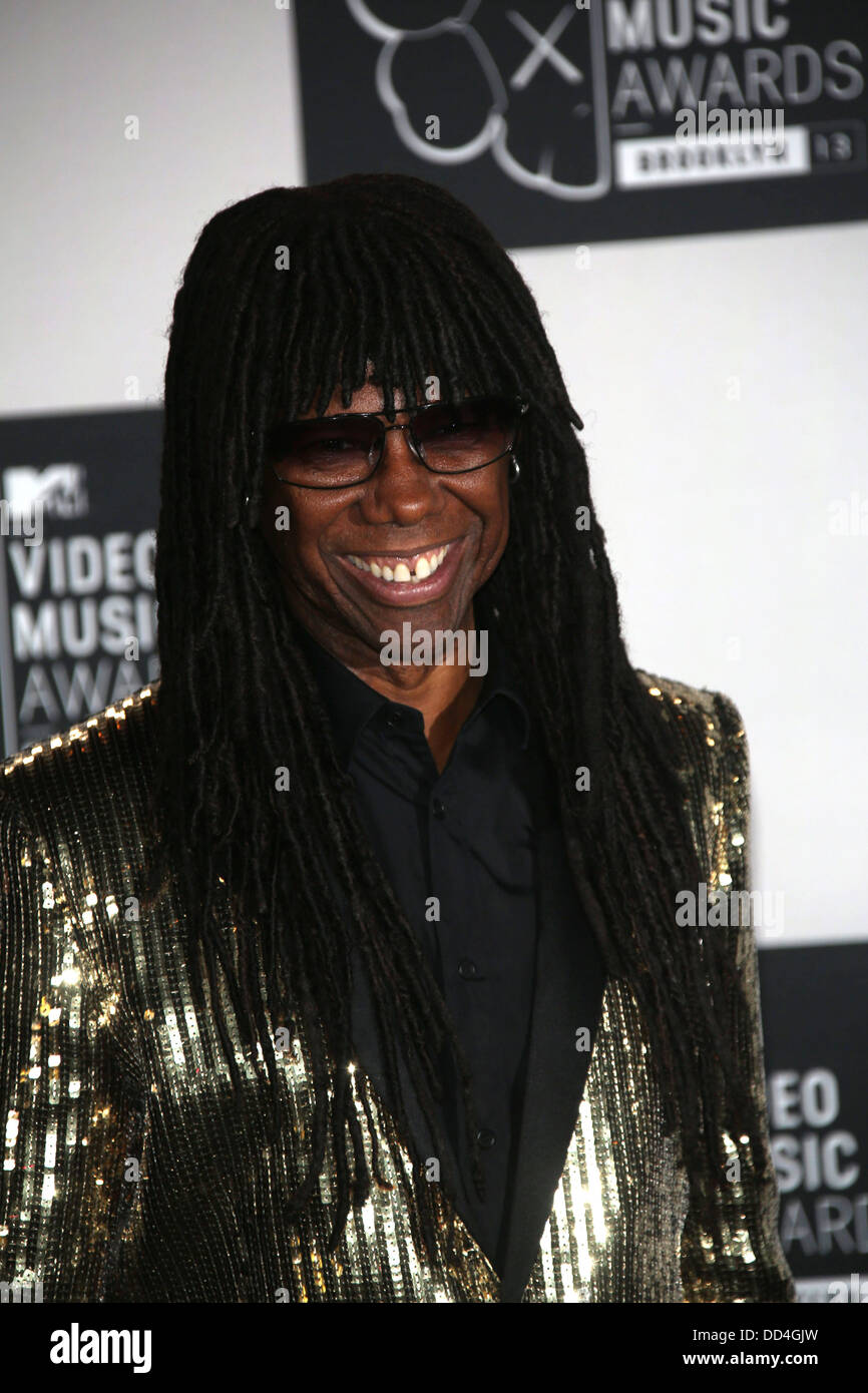 Brooklyn, New York, USA. 25th Aug, 2013. US musician Nile Rodgers poses ...