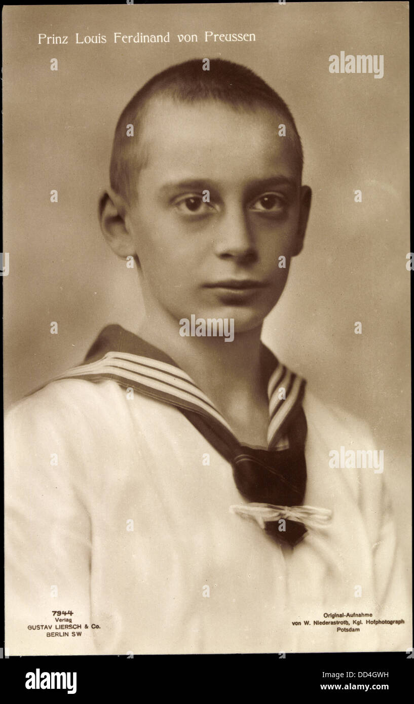 Prince Louis Ferdinand Of Prussia High Resolution Stock Photography and ...